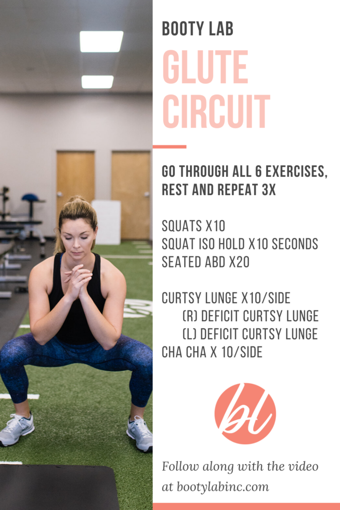 Glute Circuit Workout - Booty Lab