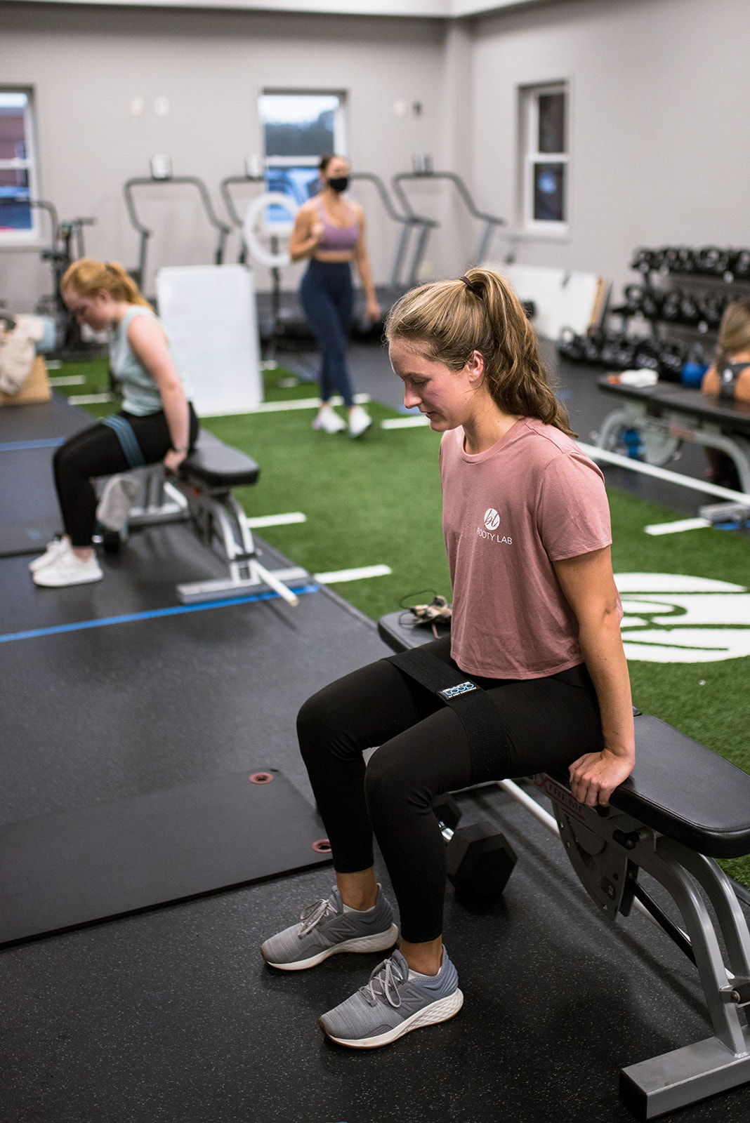 Mini Band Glute Burnout With The Glute Loop Booty Lab